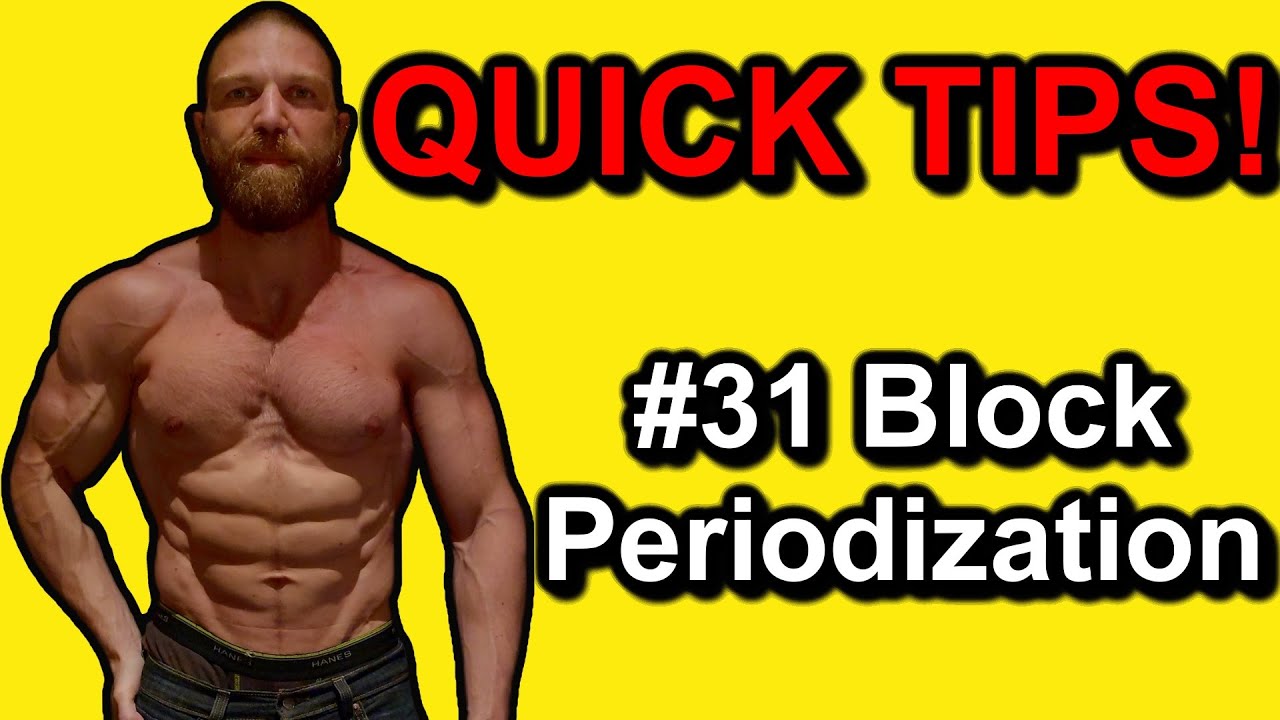 Quick Tips 31: WHAT IS BLOCK PERIODIZATION TRAINING??? Block ...