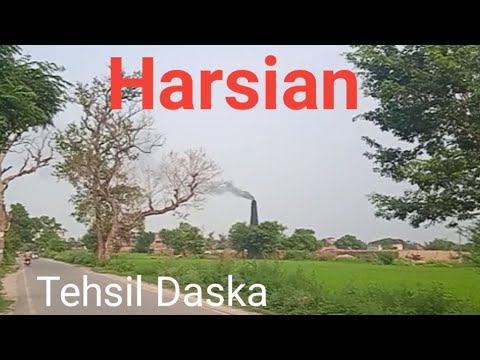 Harsian.. a village of tehsil Daska - YouTube