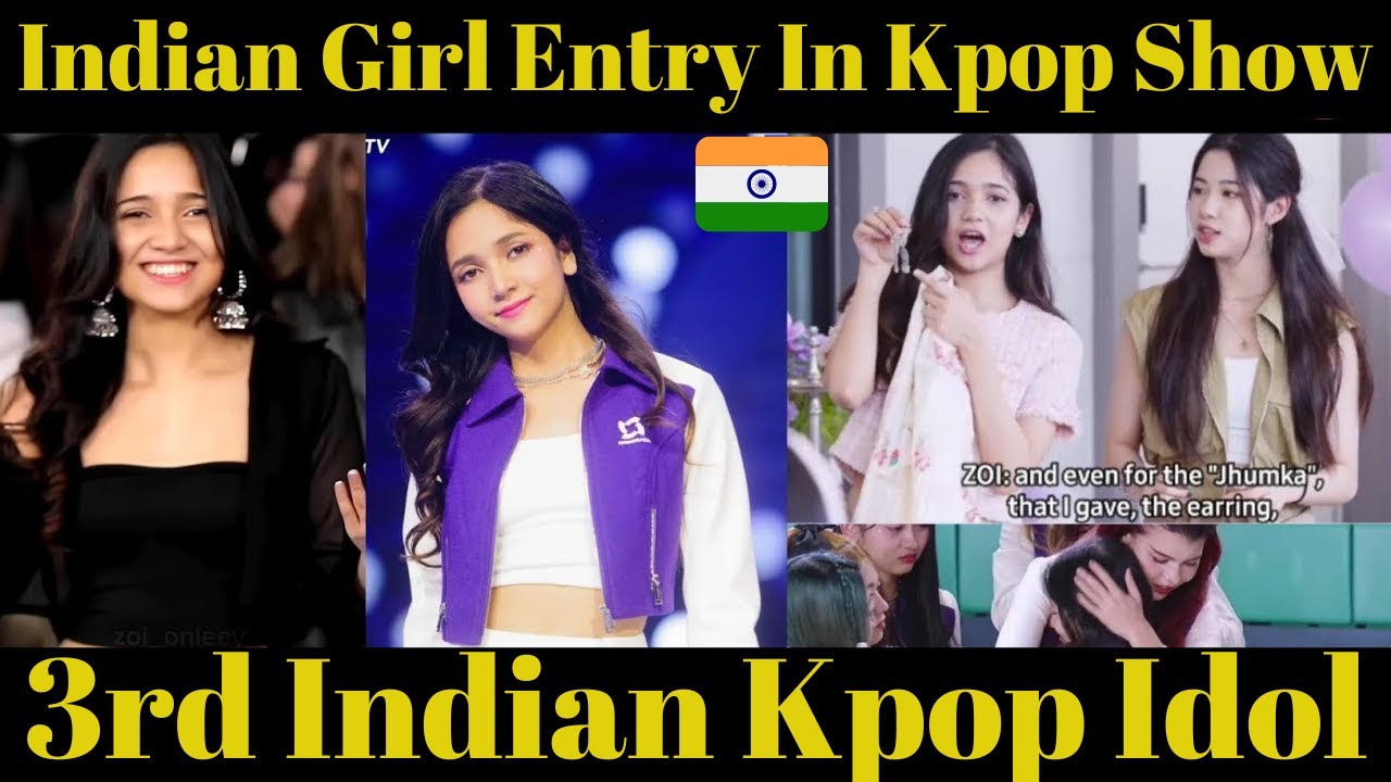 Indian Girl Entry In Kpop Show 😱 | 3rd Indian Kpop Idol - YouTube