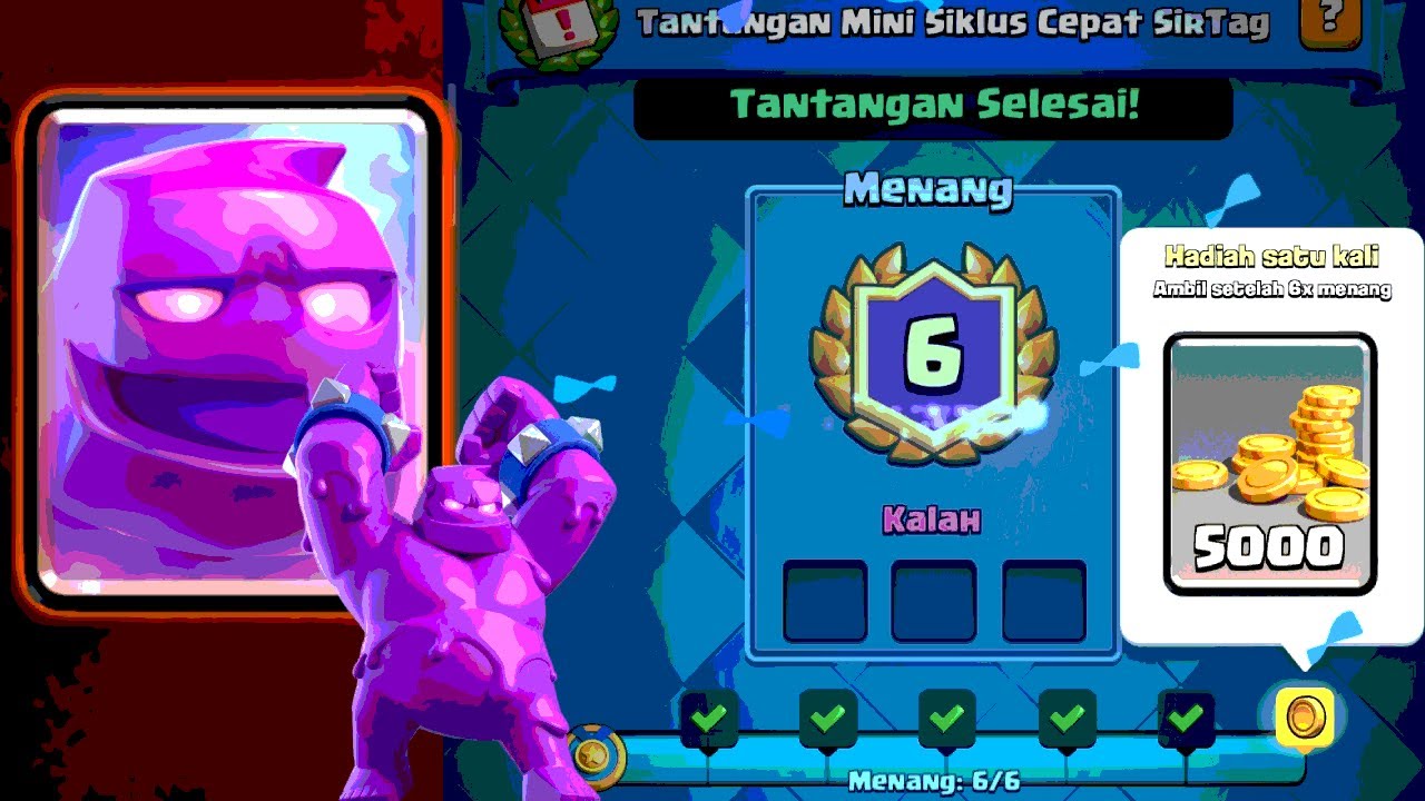 SIR TAG`S FAST CYCLE MINI CHALLENGE DECK - CLASH ROYALE - YouTube