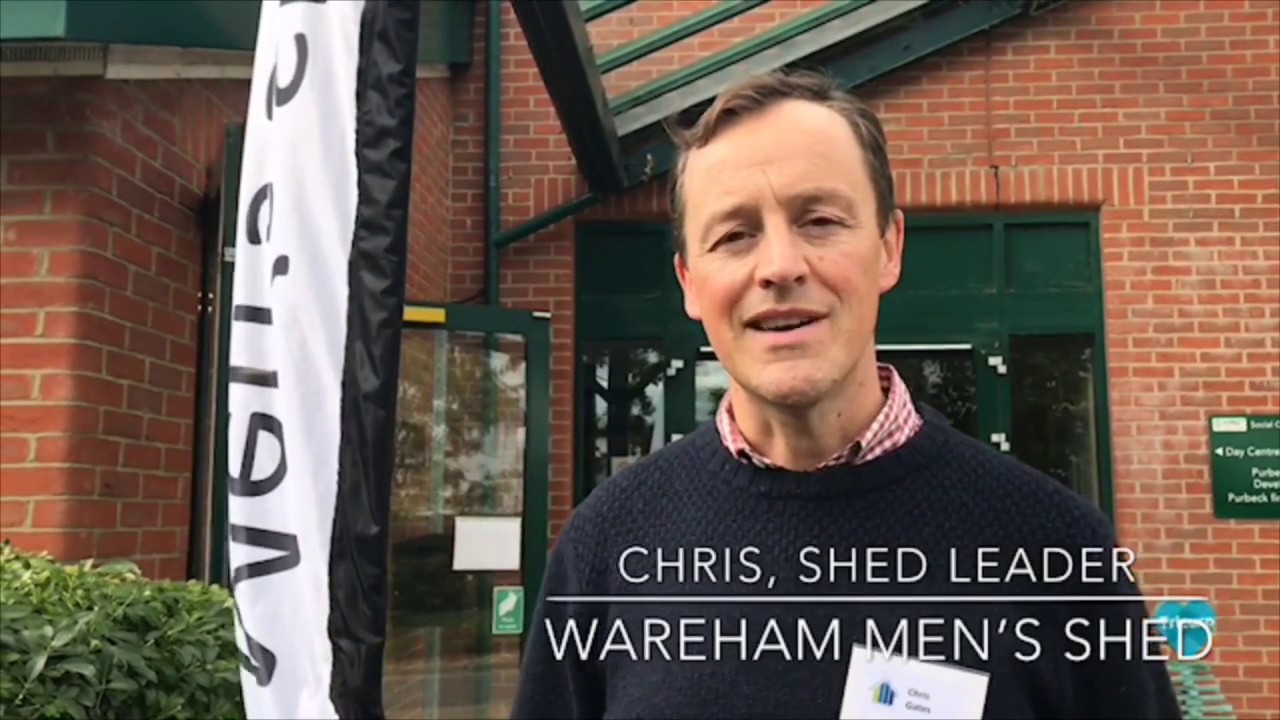 Chris and Wareham men’s shed - YouTube