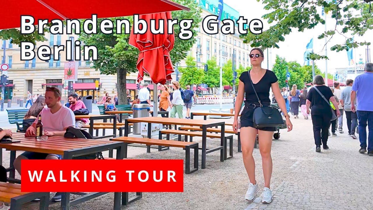 GERMAN WALKING TOUR: Alexanderplatz - Brandenburg Gate, Berlin. [4K ...