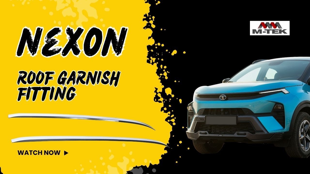 NEXON ROOF GARNISH Fitting Instructions. - YouTube