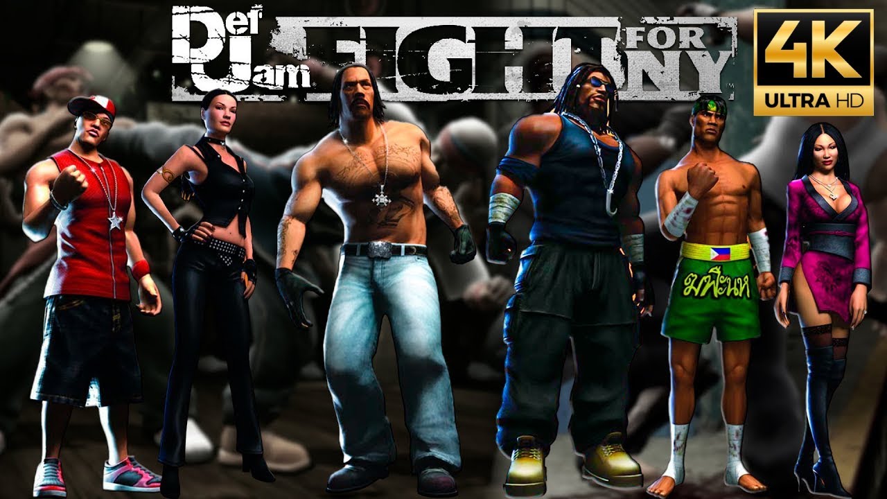 Def Jam Fight for NY [ 4K 60 FPS ] - YouTube