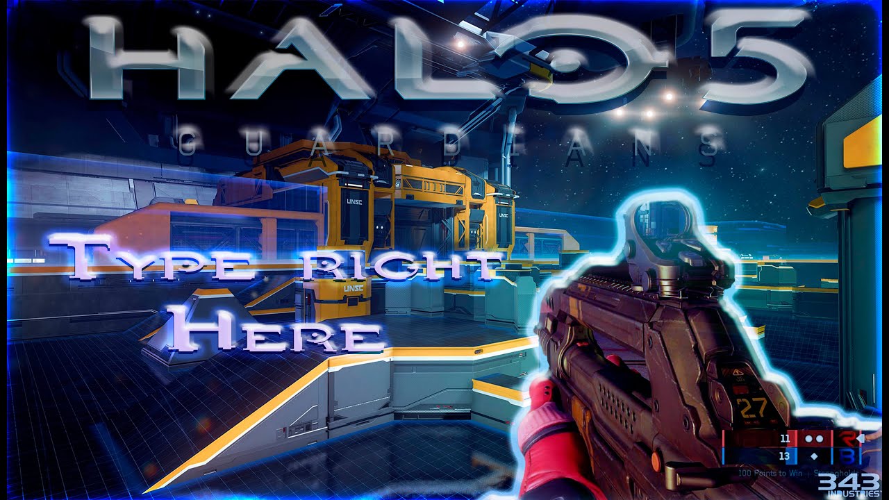 Free Halo 5 Thumbnail Template PSD - Free Download - YouTube