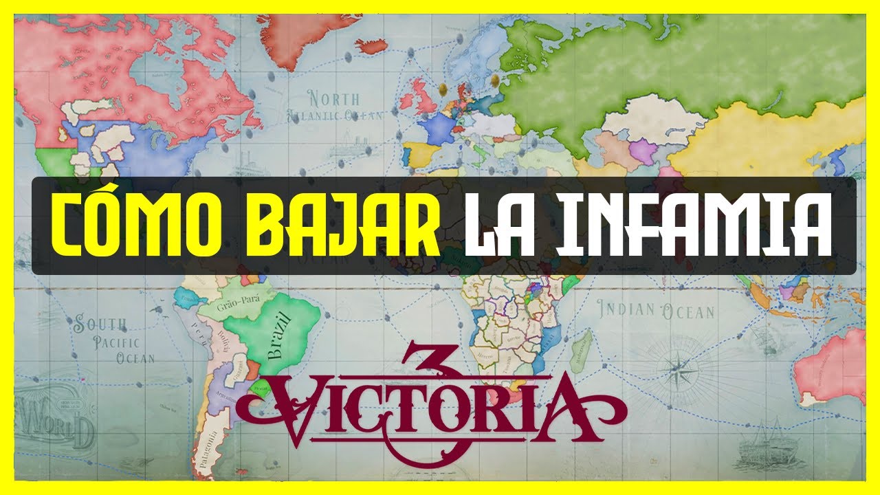 Cómo BAJAR la INFAMIA más RÁPIDO | Tutoriales VICTORIA 3 - YouTube