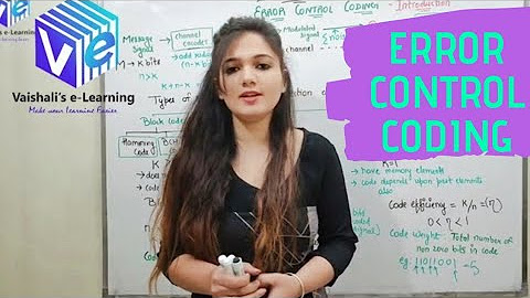 Error-Control Coding - YouTube