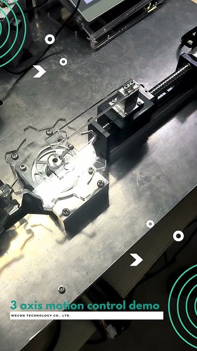 3 axis motion control demo with LX6C PLC+VD3E EtherCAT servo😃 - YouTube