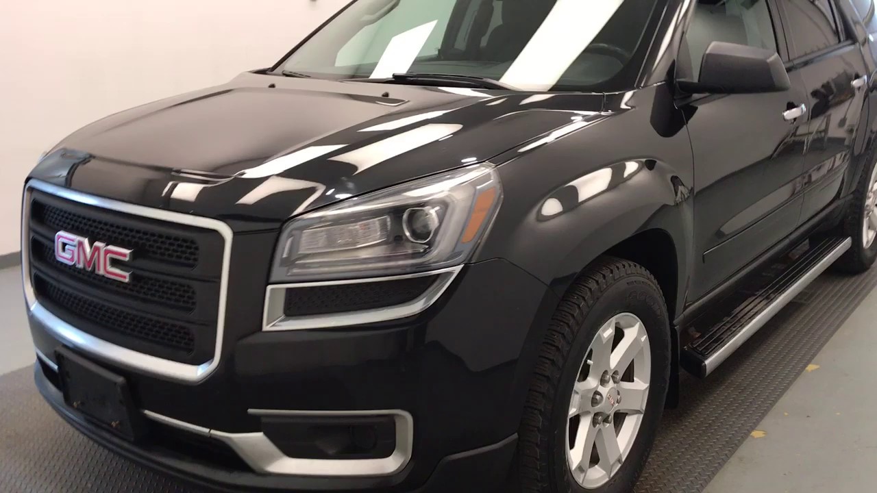 Gray 2015 GMC Acadia SLE Review lethbridge ab - Davis GMC Buick ...