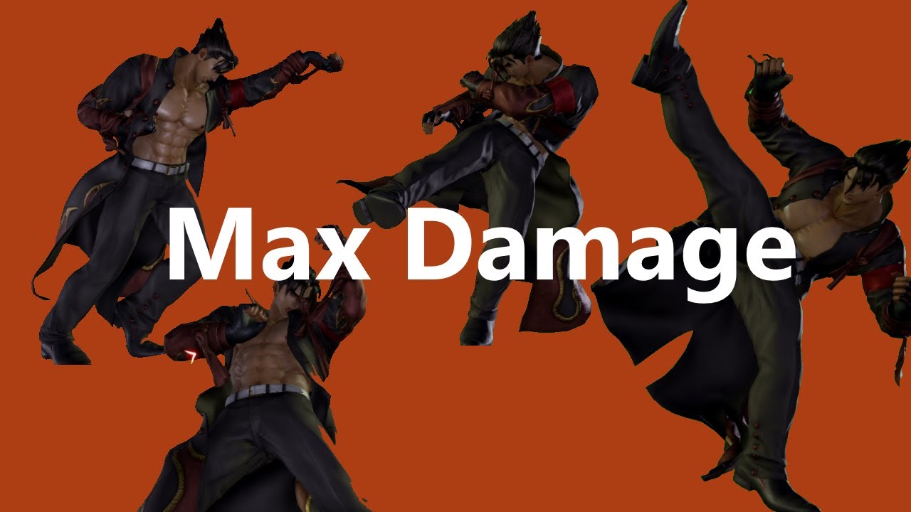 These Jin Max Damage Combos only work on 3 stages - YouTube