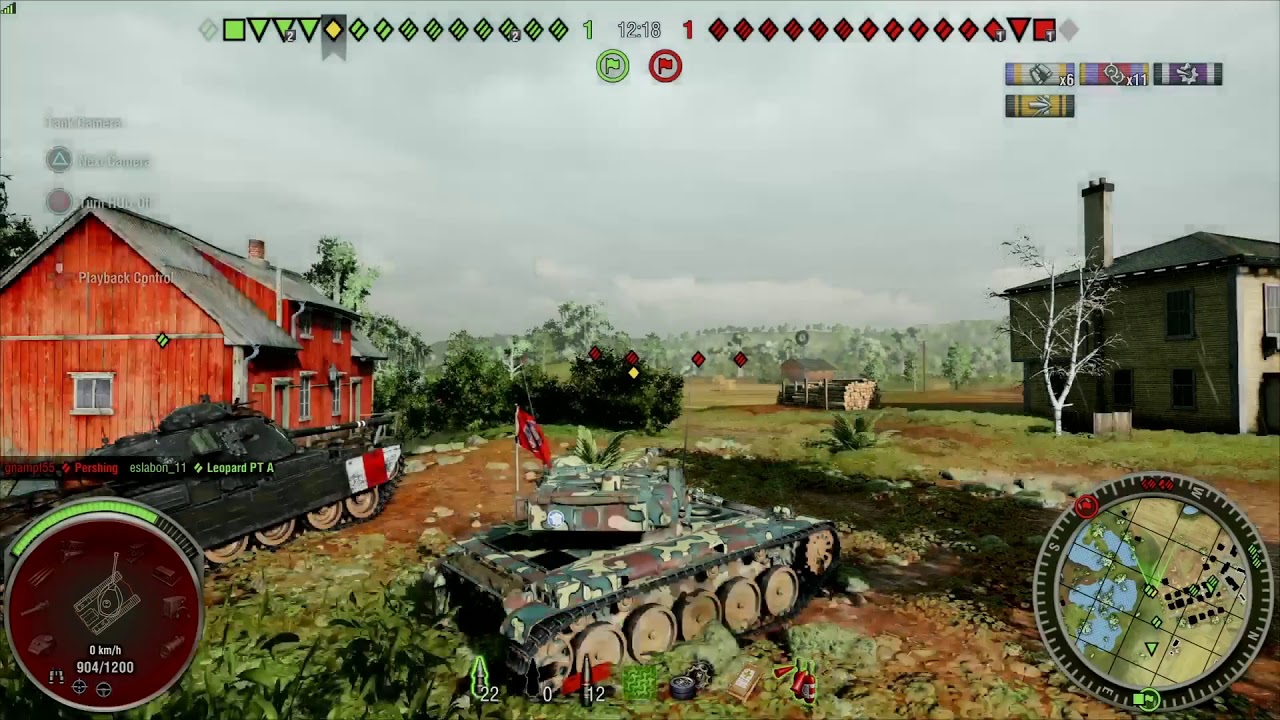 World of Tanks Console: Typical game play to earn a Confederate Medal ...