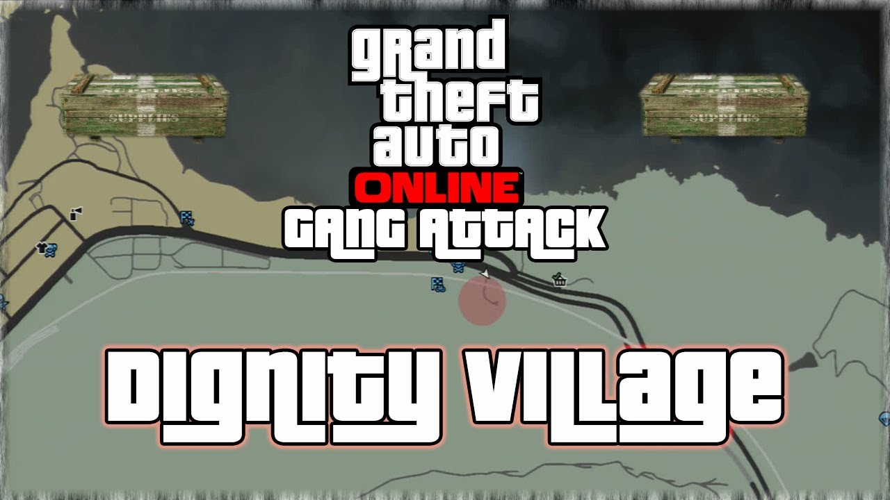 GTA V Online - Gang Attack (Dignity Village) - YouTube