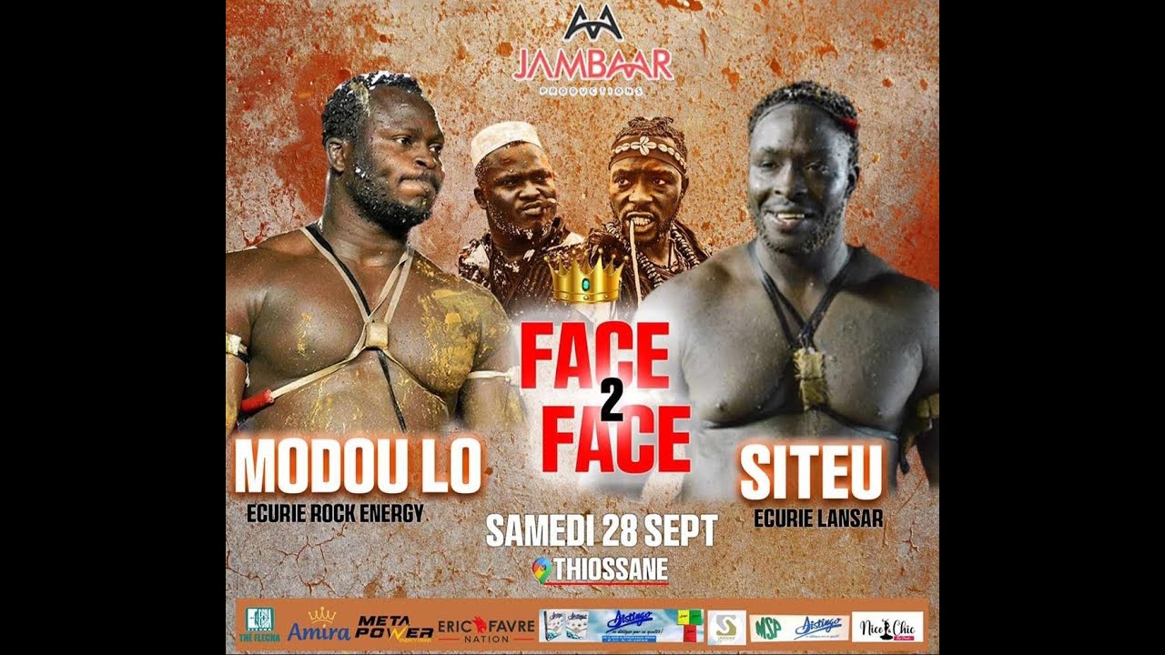 En direct Face to Face Modou lo Vs Sites Départ Mystique de Sites à ...