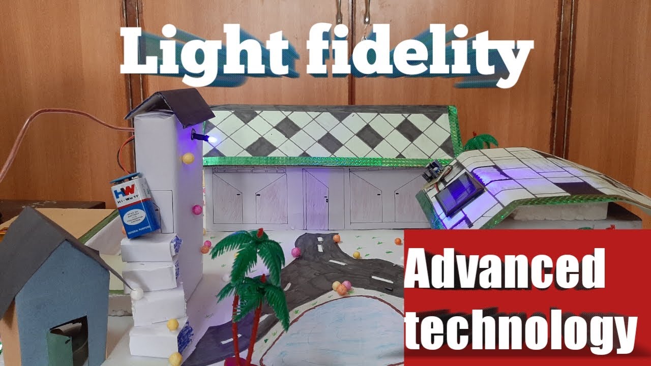LIFI(Light fidelity) model# advanced technology - YouTube