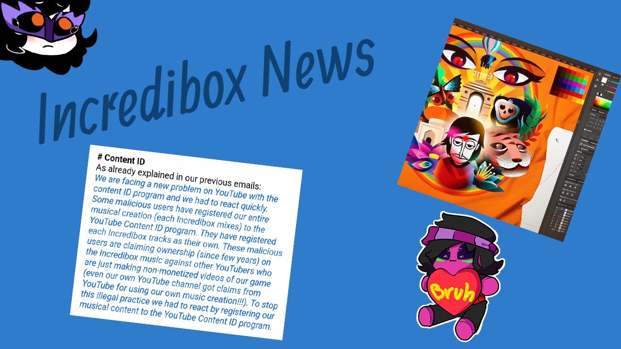 Incredibox News. New merch design. Copyright claims from Incredibox ...