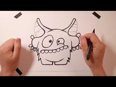 How to draw with a Sharpie Marker