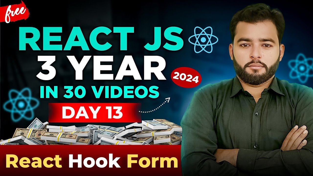 Master React Hook Form For Efficient Form Handling React Js In Hindi Youtube