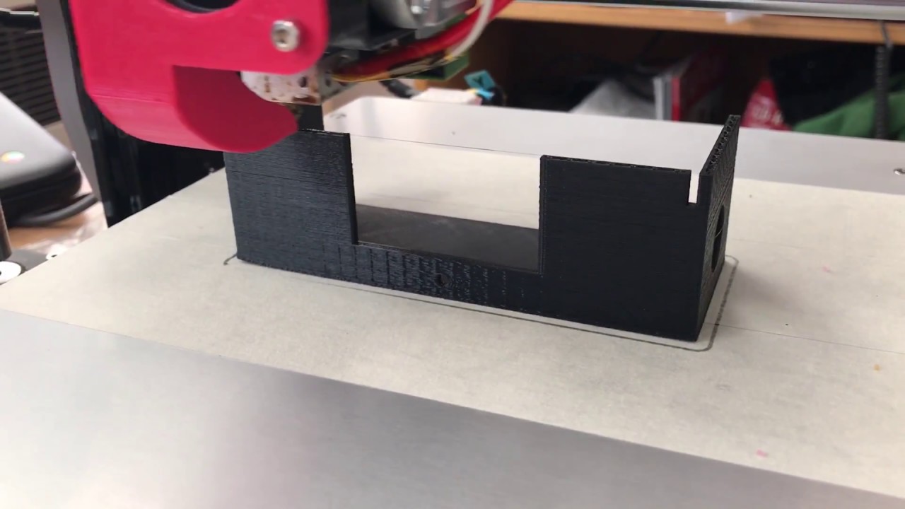 HICTOP 3DP12 3D Printer Bridging a 46mm Gap! - YouTube
