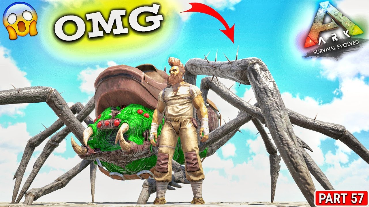I Tamed Biggest Deadly Spider in ARK 🔥🔥 : ARK MEGA Modded : ARK ...
