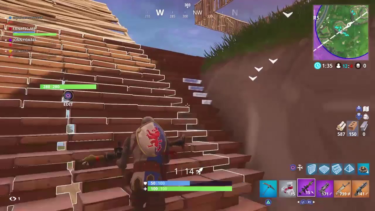 Fortnite Rampage 50v50 - YouTube