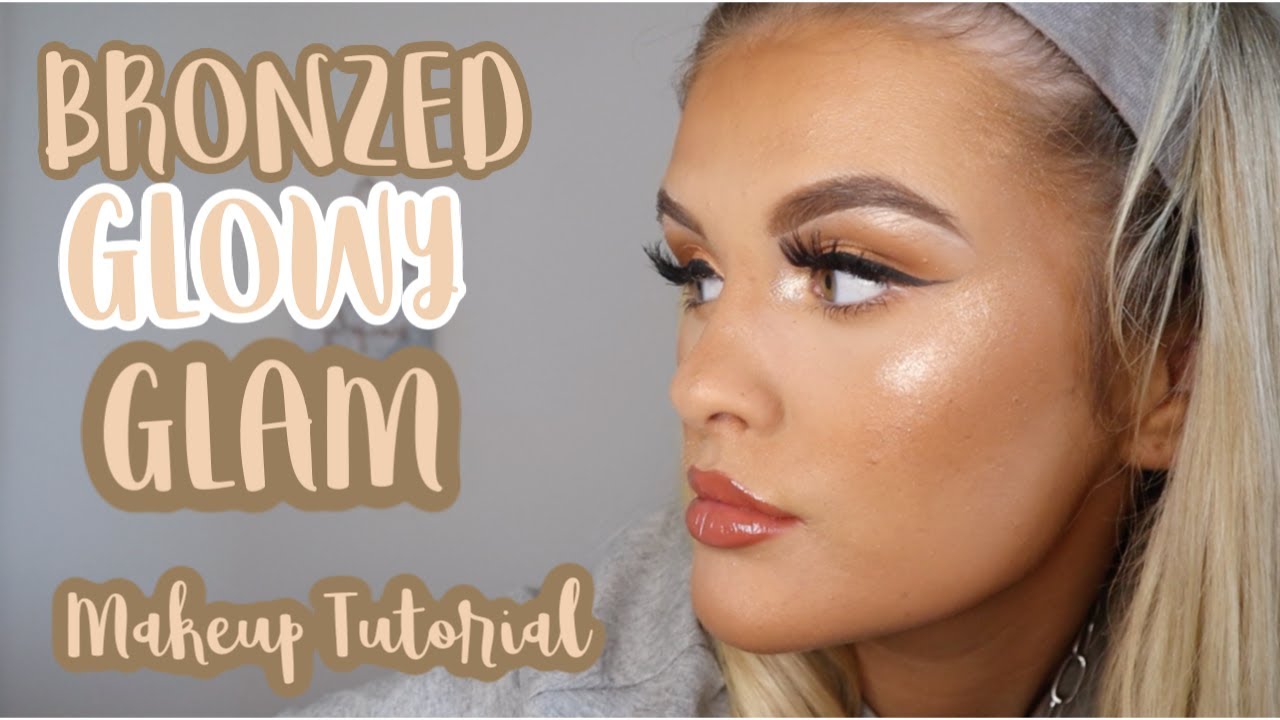 GO TO BRONZED GLAM MAKEUP TUTORIAL - YouTube
