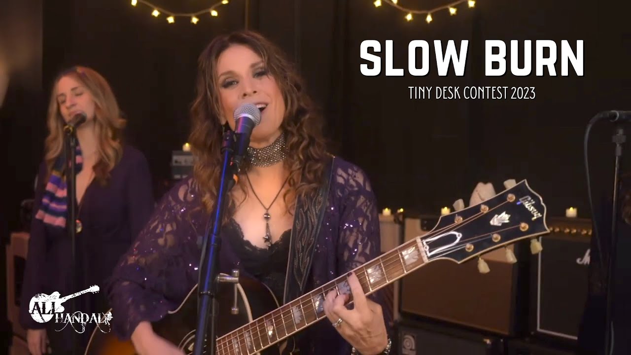 Slow Burn (Acoustic) 🔥 Ali Handal (Tiny Desk Contest 2023) - YouTube