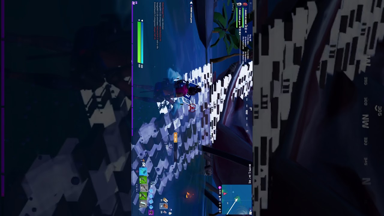 How to be invisible in fortnite - YouTube