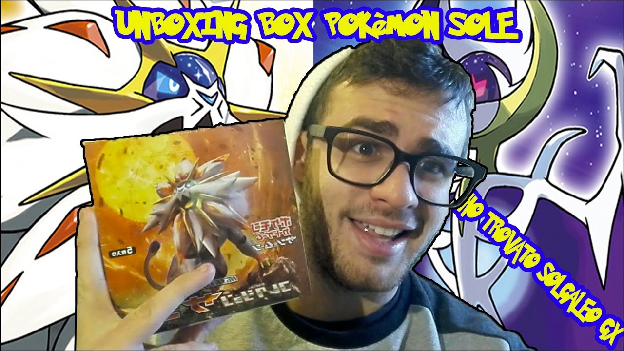 HO TROVATO SOLGALEO GX FULL ART!! UNBOXING POKEMON SOLE BOX Di Carte ...
