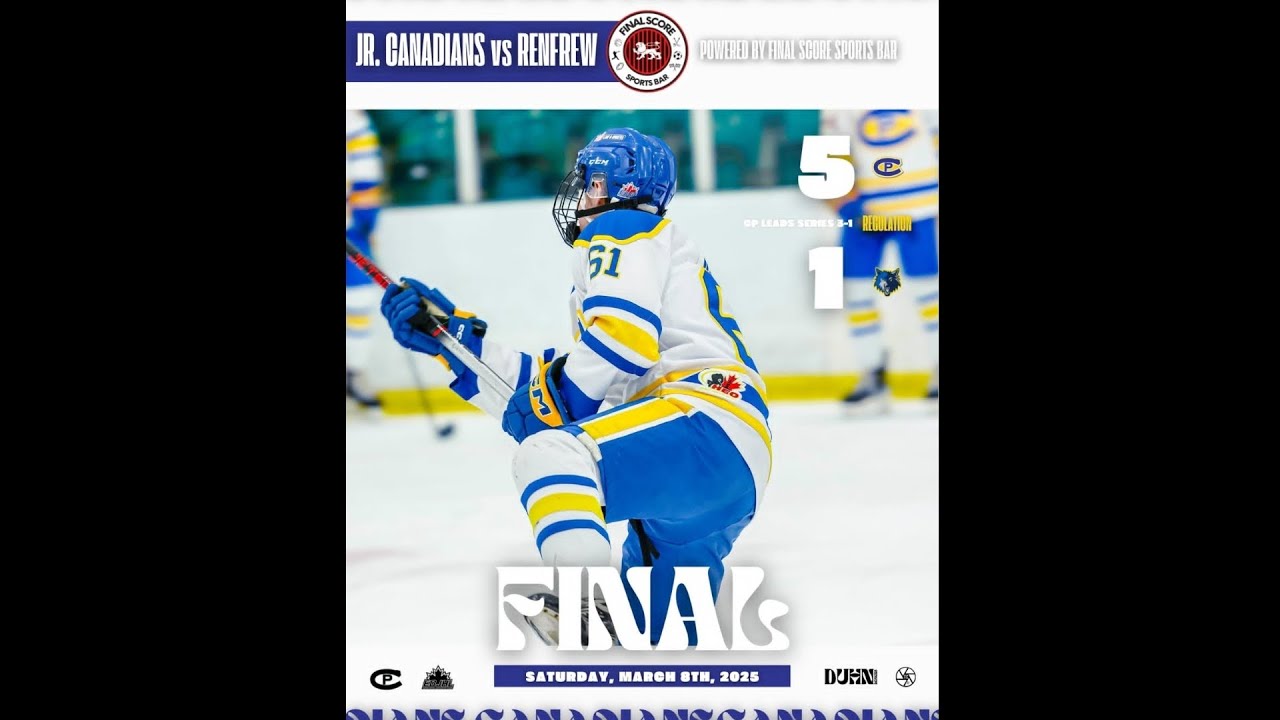 2025 Richardson division semi final game 4 renfrew Timberwolves vs ...