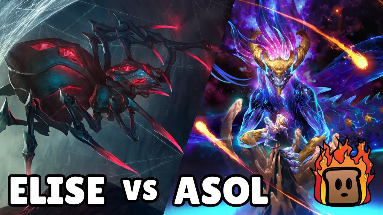 Level 14 Elise Destroys Asol | Elise vs Asol | Path of Champions - YouTube