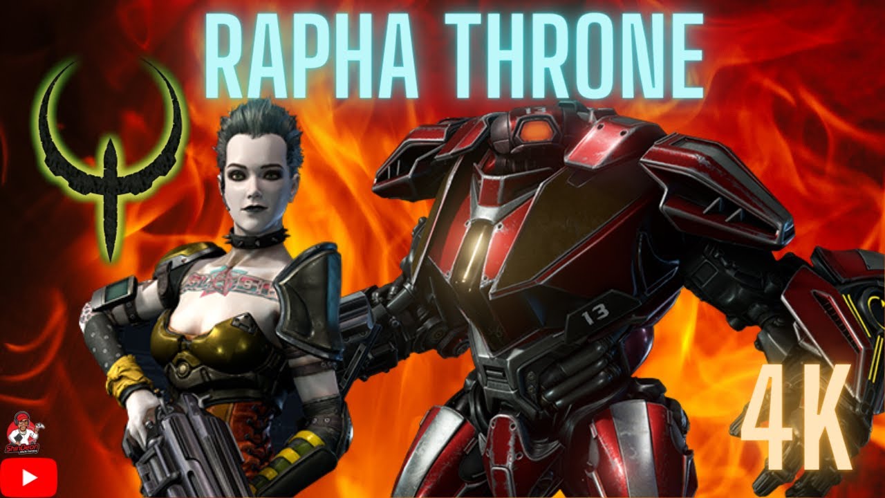 Quake Champions: Rapha or ShinDeon Throne Gameplay DM 4K - YouTube