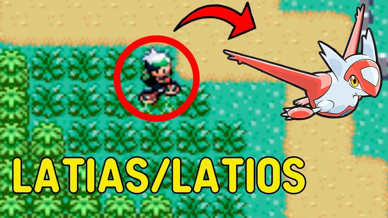 Como Capturar o LATIOS / LATIAS No Pokémon Emerald - YouTube