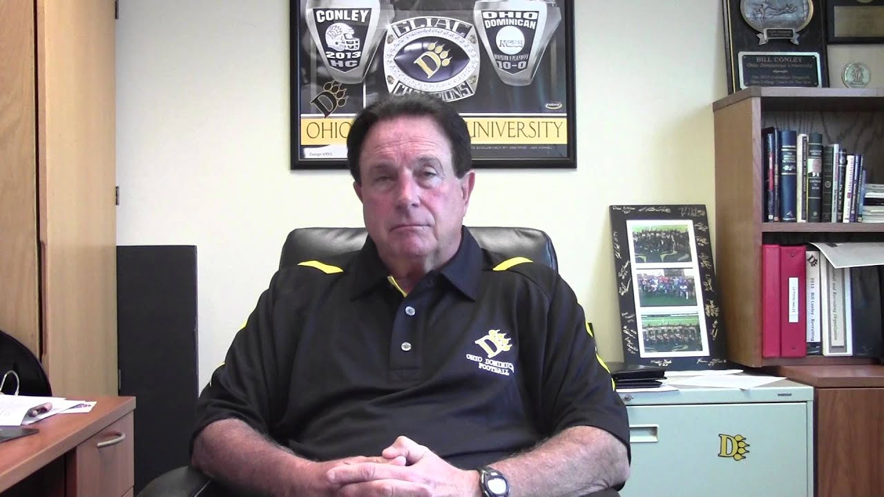2014 Ohio Dominican Football GLIAC Preview - Coach Bill Conley - YouTube