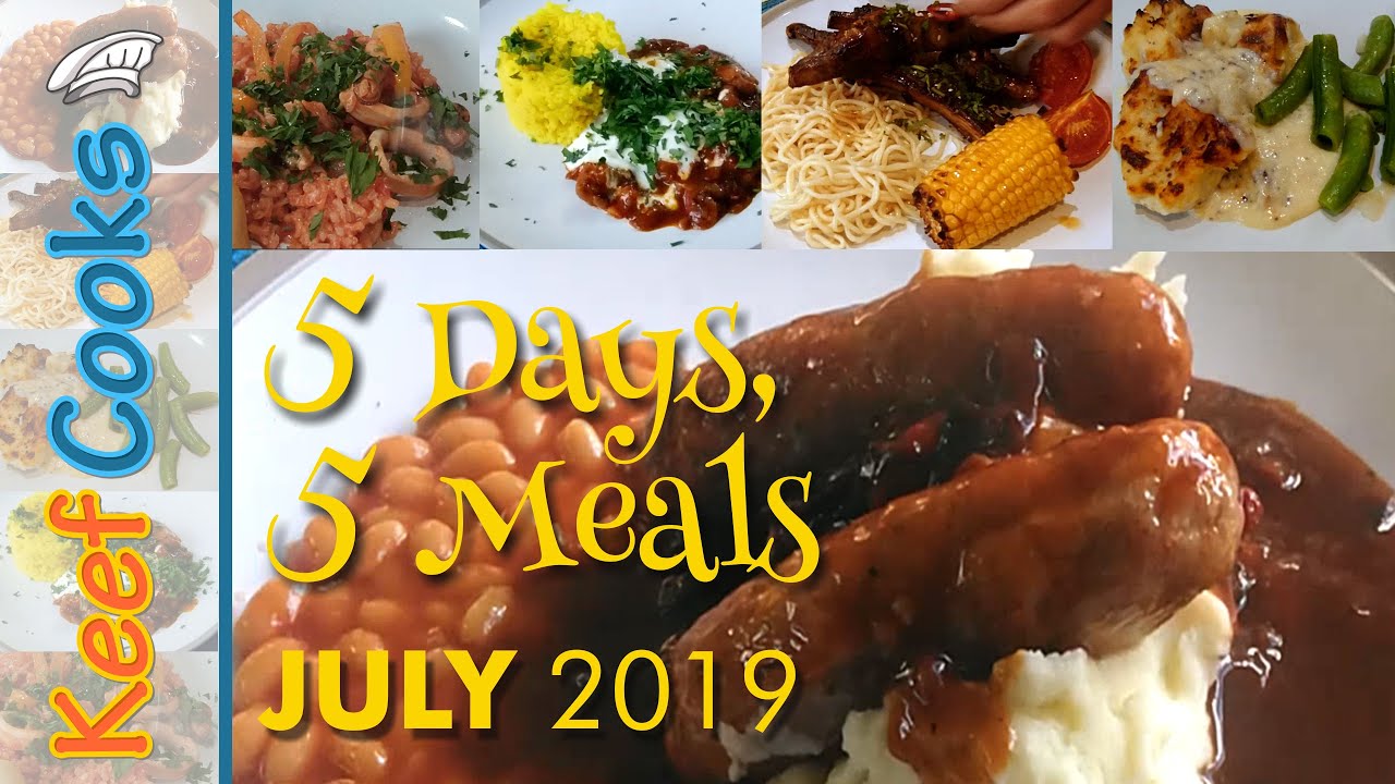 Five Days, Five Meals - YouTube