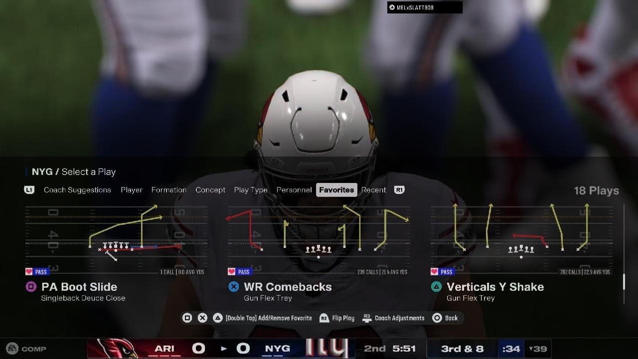 Giants on madden are cheats - YouTube