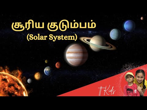 சூரிய குடும்பம் - Learn solar system names in Tamil for kids & children ...
