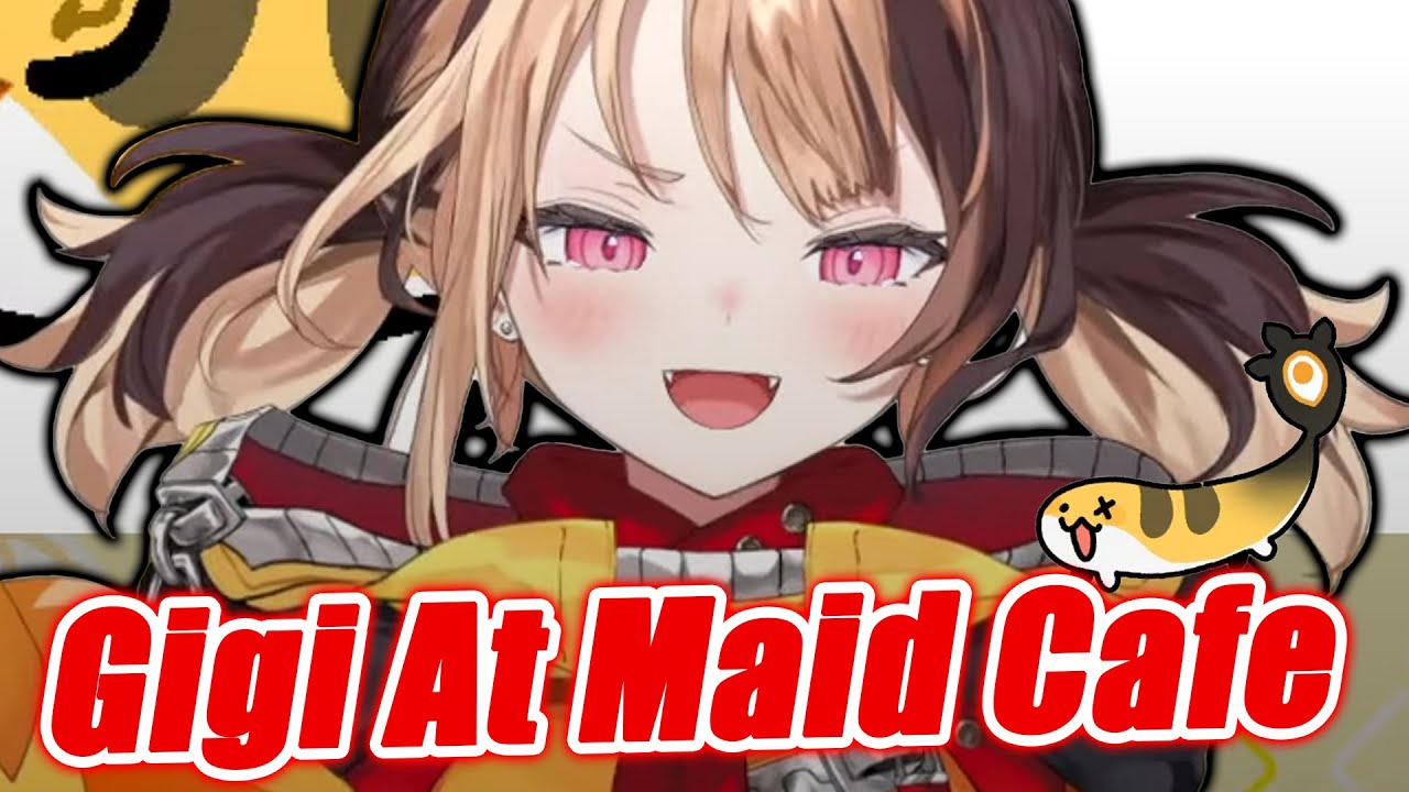 Gigi Went To A Maid Cafe And Wanted A Lizard On Her Omurice【Hololive EN ...