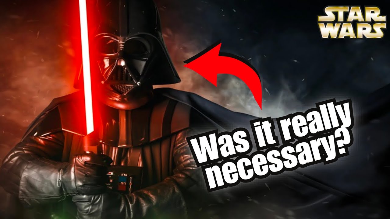 did Darth Vader NEED His Suit To Survive? - YouTube