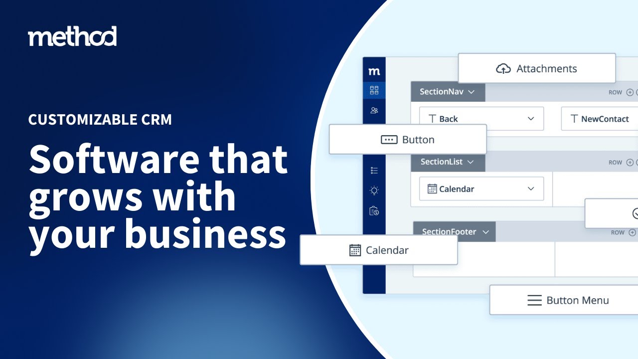 Build your perfect solution with Method's customizable CRM - YouTube