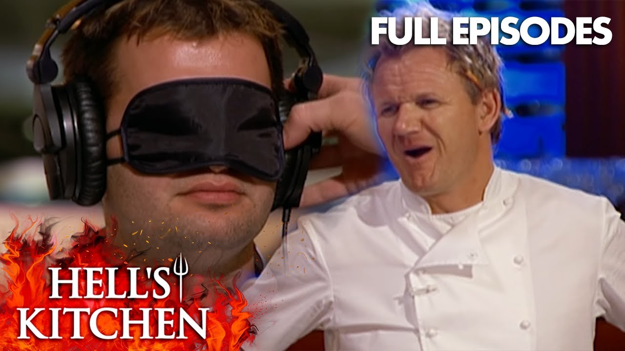 Gordon Ramsay's Blindfold Taste Test Chaos! | Hell's Kitchen Season 3 ...