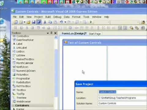 C# Edge 131 - CAX 06 - C# SplitContainer - YouTube