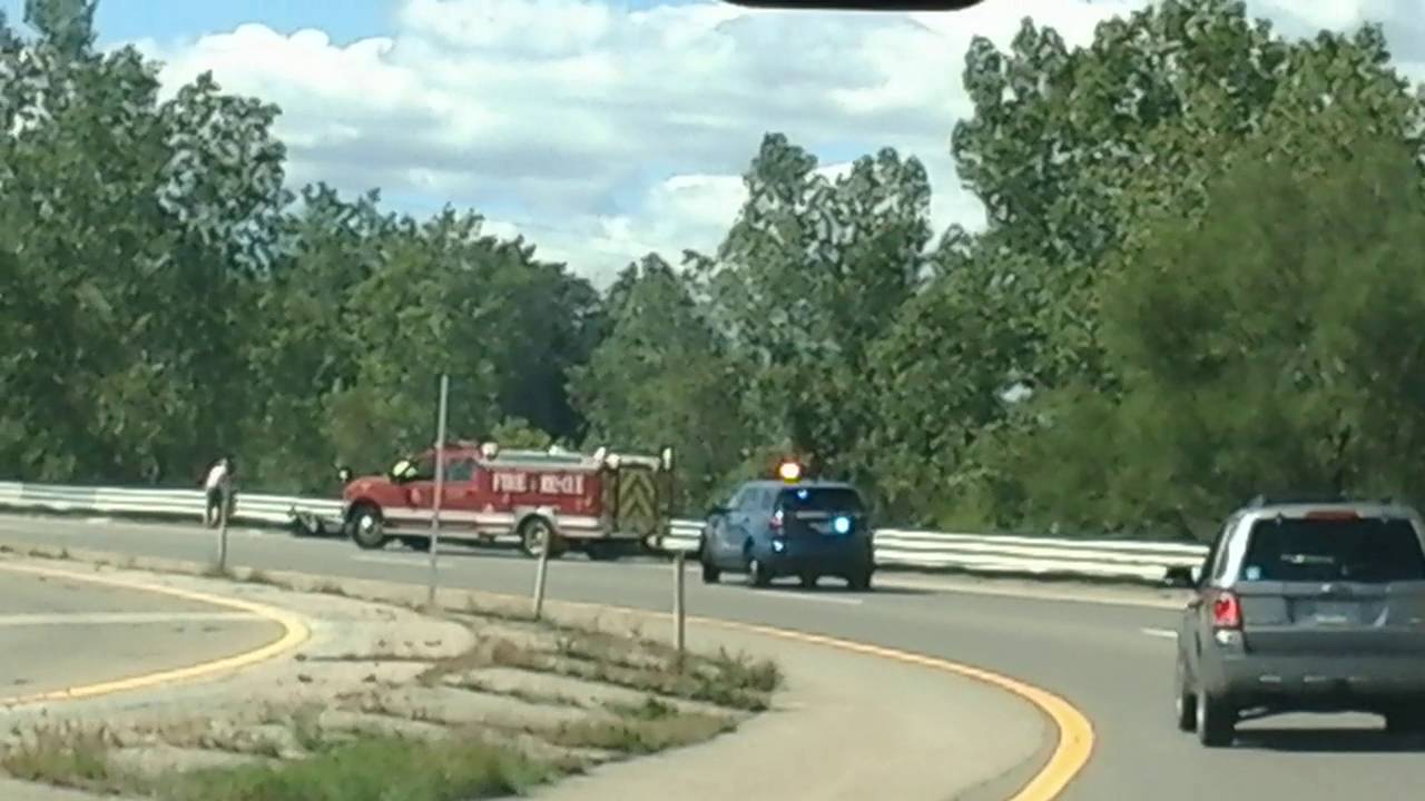 Motorcycle crash Cascade MI - YouTube
