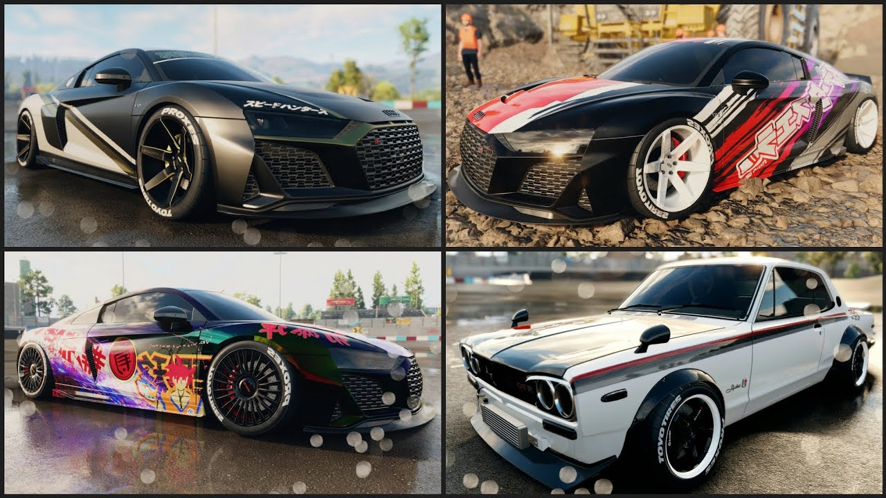 NFS UNBOUND, "S" Tier Races + Builds. Audi R8/Nissan Skyline GT-R 1971 ...