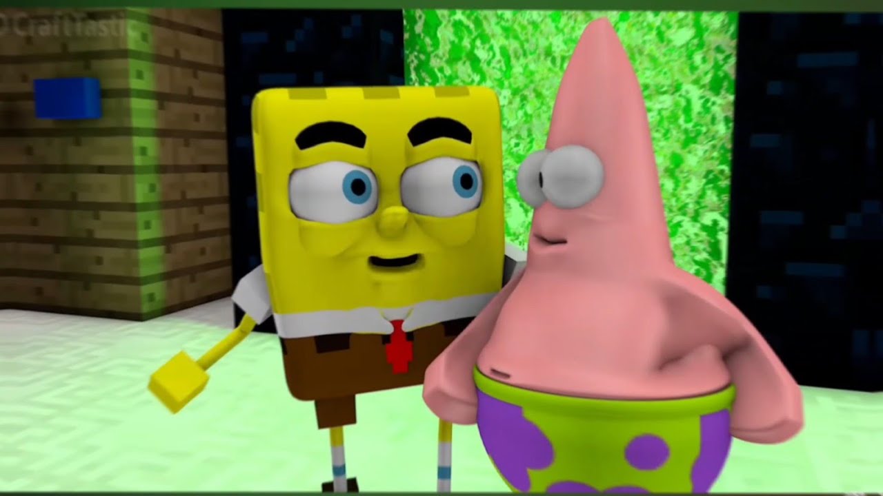 Craft tastic Spongebob and Baldi edit! - YouTube