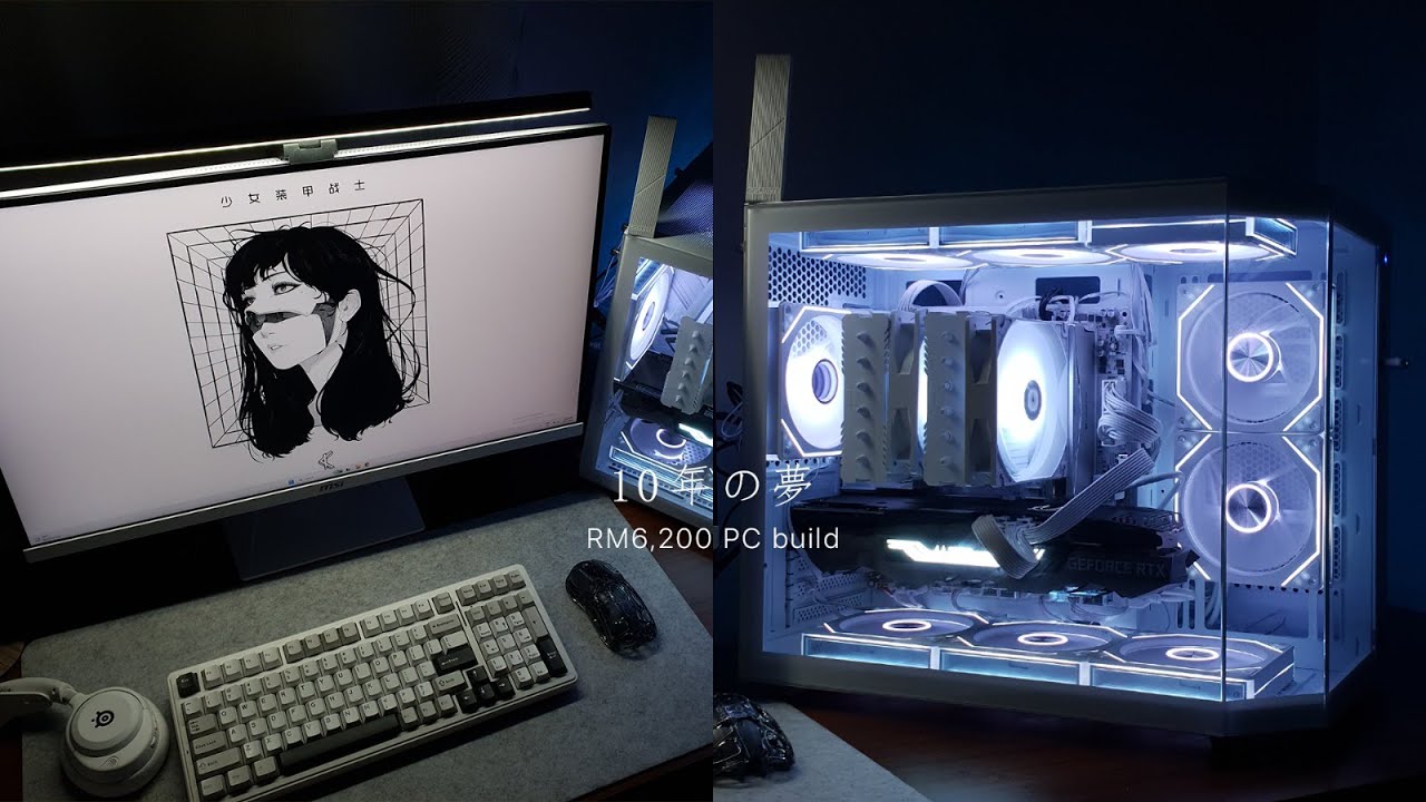 My 10 Year Dream.. l RM6,200 PC Build Zotac RTX 3080, Invasion D 8000 ...