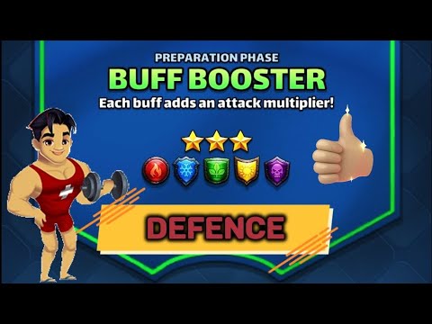 Empires and Puzzles BUFF BOOSTER Tournament Defence Set Up -3*All ...