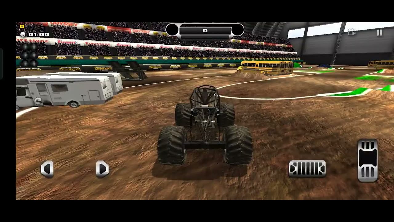 Broken monster truck | Monster truck destruction - YouTube