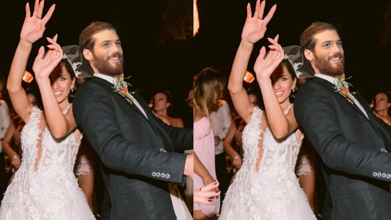 last night Can Yaman seen enjoying wedding ceremony finally " Demet ...