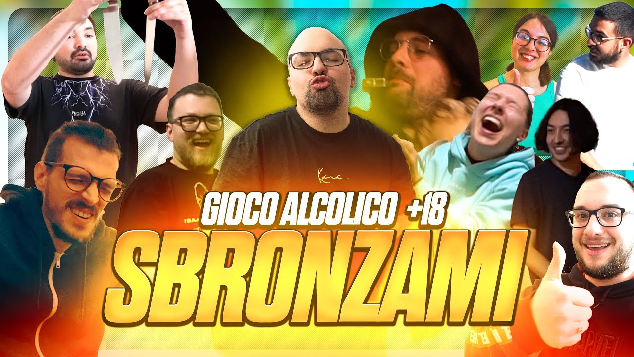 SBRONZAMI! GIOCO DI GRUPPO ALCOLICO 18+ - YouTube