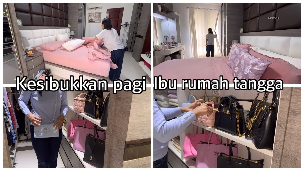 DAILY VLOG || BERSIH - BERSIH KAMAR TIDUR || BERESIN RUMAH MINIMALIST ...